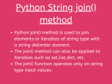 Python String Join Function Askpython