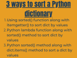3 Ways To Sort A Dictionary By Value In Python Askpython
