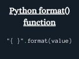 Python Format Function Askpython