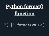 Python Format Function Askpython