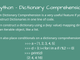 Understanding Python Dictionary Comprehension Askpython