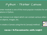 Tkinter Tutorial Part 1 Making A Tkinter Canvas Askpython