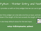 Tkinter Entry