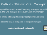 Python Tkinter Grid Example Askpython