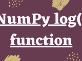 Understanding Python Numpy Log Askpython