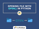 Opening A File Using Open Method In Python Askpython