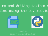Python Csv Module Read And Write To Csv Files Askpython