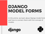 Django Model Forms Implement Model Forms In Django Askpython
