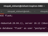 Flask Postgresql Sqlalchemy Askpython