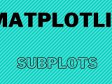 Matplotlib Subplots Plot Multiple Graphs Using Matplotlib Askpython