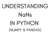 Understanding Nan In Numpy And Pandas Askpython