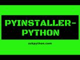 Pyinstaller Create Executable Python Files Askpython
