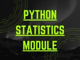 Python Statistics Module 7 Functions To Know Askpython