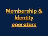 Python Membership And Identity Operators Askpython