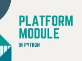 Python Platform Module Quick Introduction Askpython