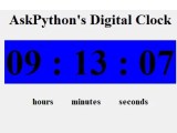 Digital Clock In Python Using 2 Easy Modules Askpython