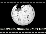 Python Wikipedia Module Askpython