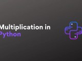 Multiplication Function In Python