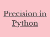 Calculating Precision In Python Classification Error Metric Askpython