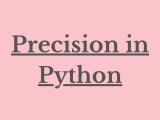 Calculating Precision In Python Classification Error Metric Askpython