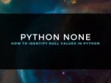 Python Null How To Identify Null Values In Python Askpython
