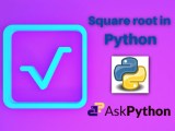 4 Methods To Calculate Square Root In Python Askpython