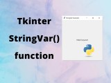 Tkinter Stringvar With Examples Tkinter Tutorial Askpython