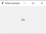 Tkinter Intvar Tkinter Tutorial With Examples Askpython
