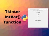 Tkinter Intvar Tkinter Tutorial With Examples Askpython