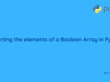 Invert Elements Of Boolean Arrays Askpython