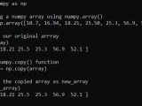 Numpy Copy How To Copy Numpy Arrays Askpython