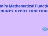 Numpy Hypot A Complete Guide Askpython