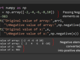 Numpy Negative Numerical Negative Element Wise Askpython