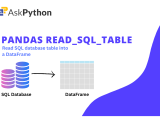 Pandas Read Sql Table Read Sql Database Table Into A Dataframe