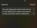 How To Read Text From A Clipboard Using Read Clipboard Askpython