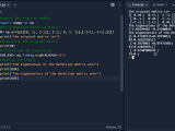 Numpy Linalg Eigh Finding Eigenvalues And Vectors Of Symmetric
