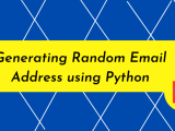 Random Email Address Generator Using Python Askpython