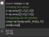 How To Compute The Dot Product Of Arrays Using Linalg Multi Dot