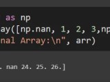 Usage Of Nan To Num In Replacing Nan And Infinity Askpython