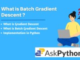 Python Gradient Descent Algorithm Lswe
