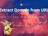 Extracting Domain Name From A Url In Python Askpython