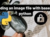 Encoding An Image File With Base64 In Python Askpython