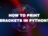 How To Print Brackets In Python Askpython