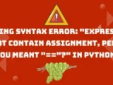Understanding And Avoiding Syntax Errors In Python Dictionaries Askpython