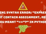 Understanding And Avoiding Syntax Errors In Python Dictionaries Askpython