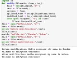 How To Modify A Text File In Python Askpython