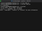 Macos How To Run Python Script On The Terminal Askpython