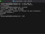 Macos How To Run Python Script On The Terminal Askpython