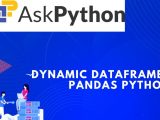 Python Pandas Dynamically Create A Dataframe Askpython