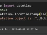 3 Methods To Convert Seconds Epoch To A Datetime Object Askpython